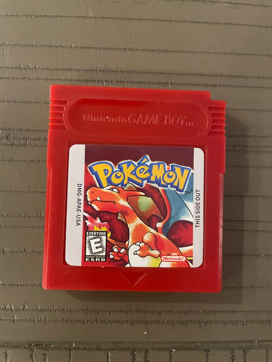 Pokemon Red nintendo Game Boy Color GBC Game - Etsy