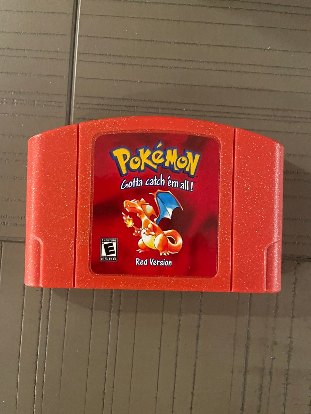 Pokemon Red nintendo 64 N64 Game - Etsy