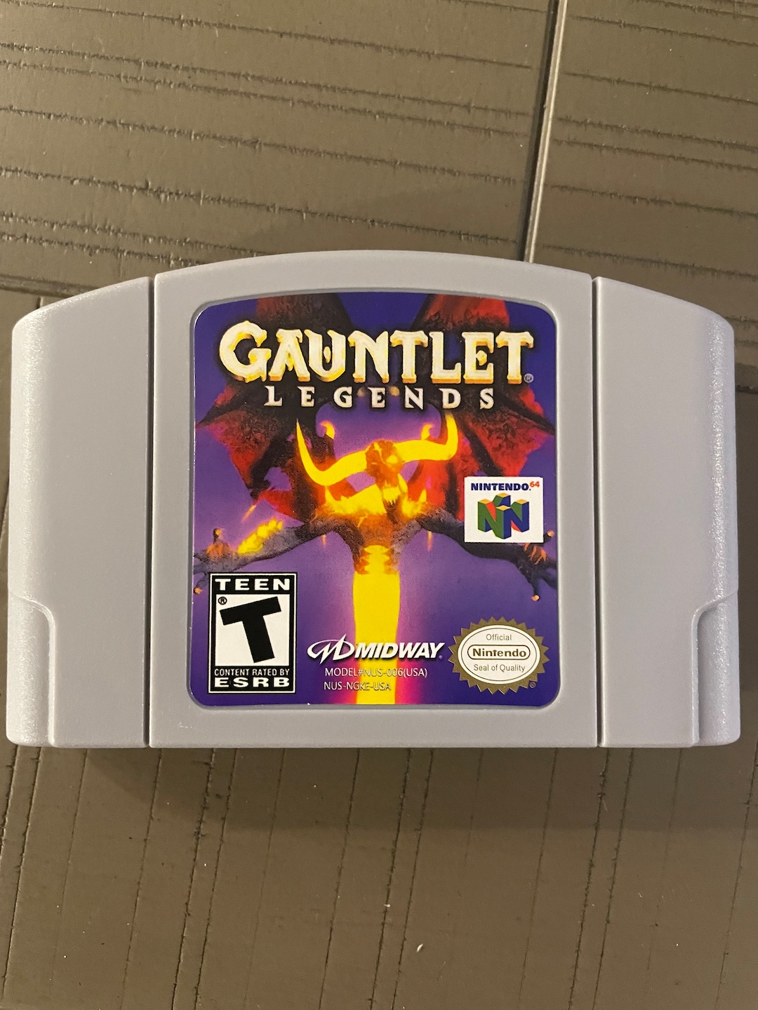 Gauntlet Legends nintendo 64 N64 Game - Etsy