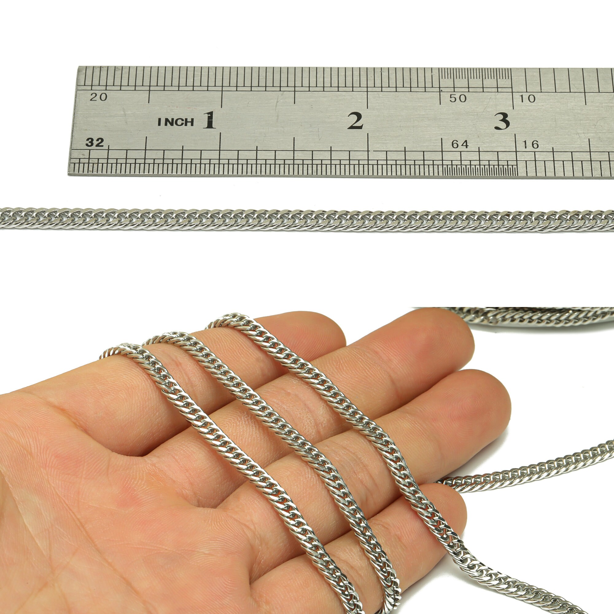 Faceted Curby Chain, Curb Chain, Six Side Link Chain,curb Chains,304 ...