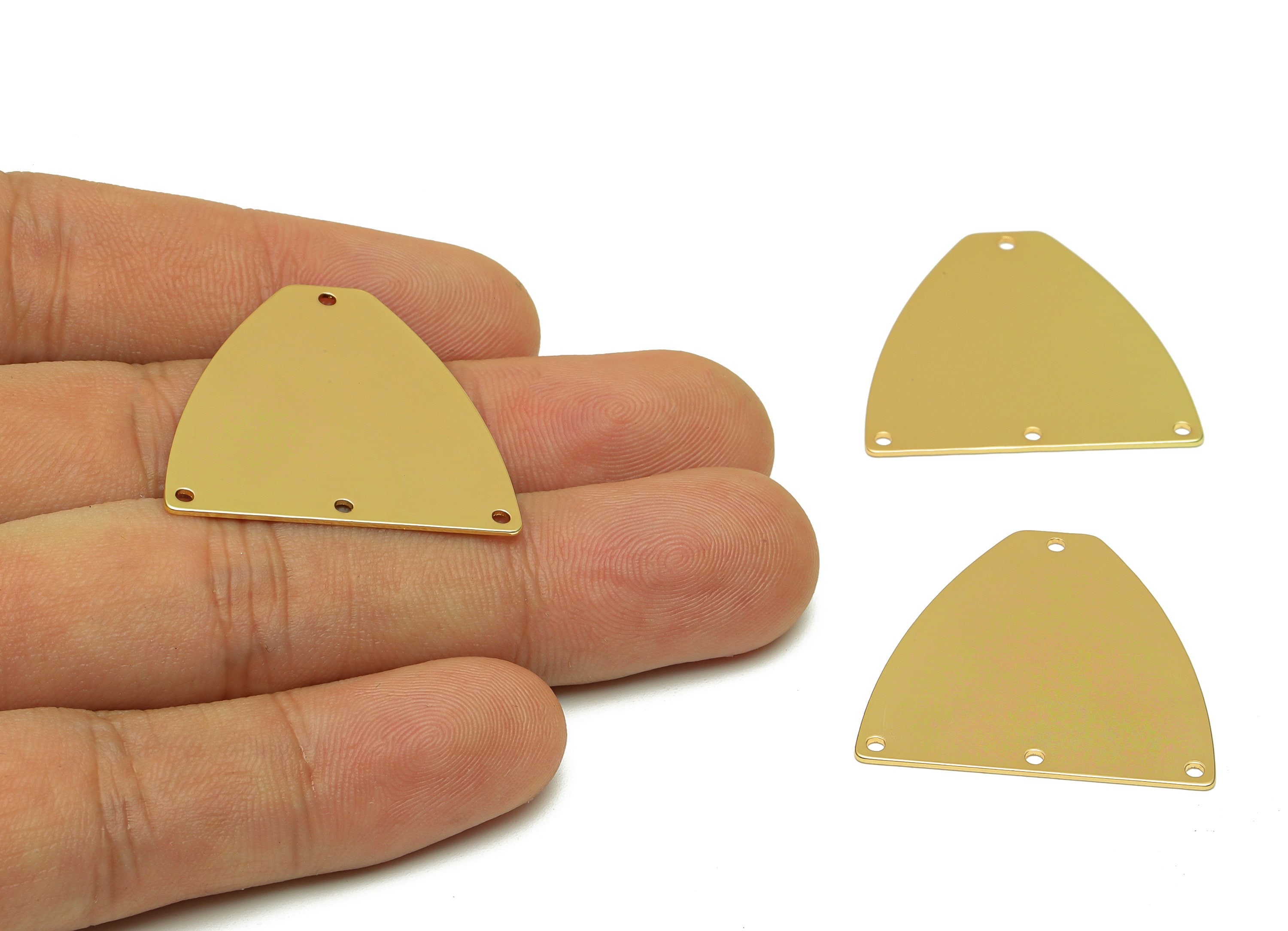 Trapezoid Laser Cut Connectors, Stamping Blank Connector, Handmade ...