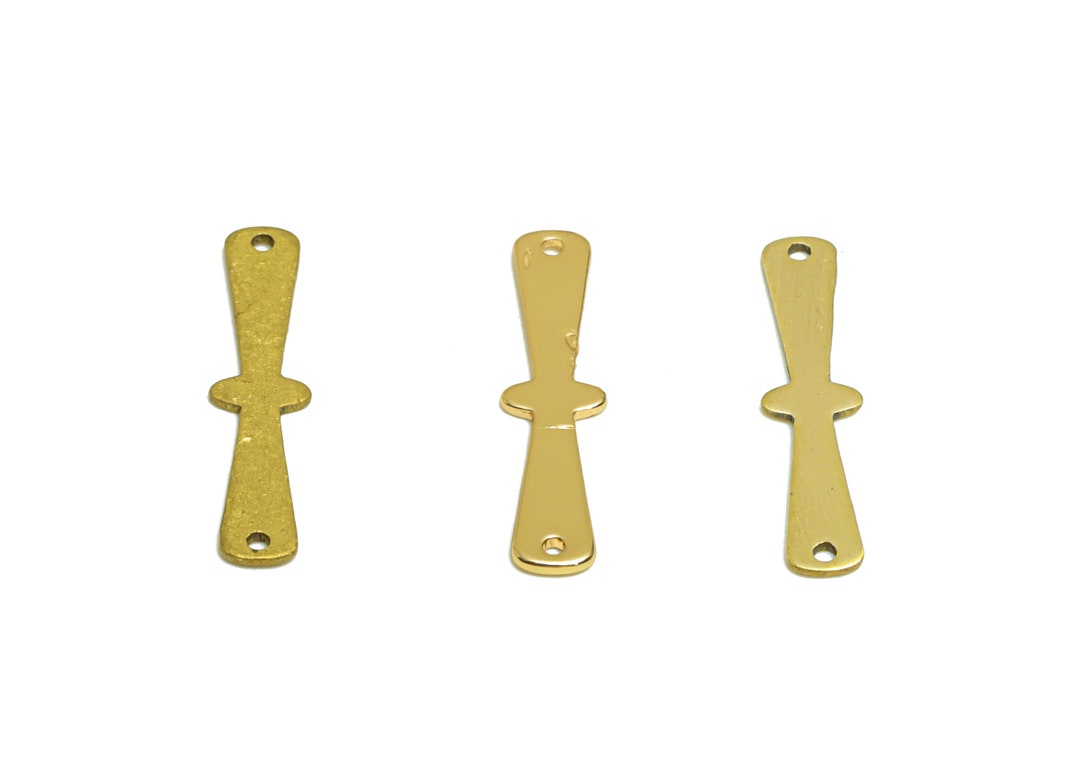 Geometric Lasercut Earring Connectors, Stick Stamping Blank Connector ...