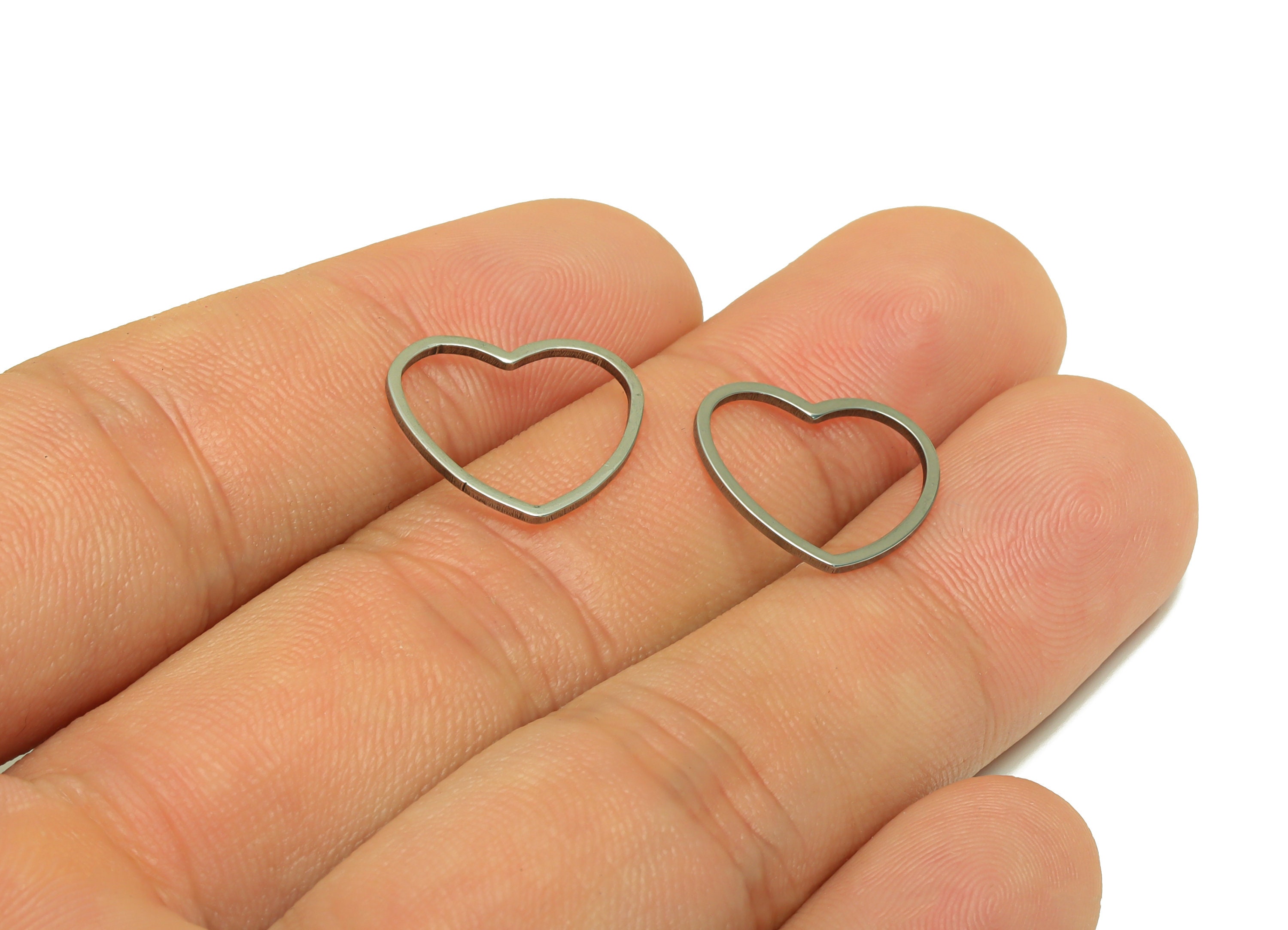 Steel Heart Rings, Stainless Steel 201, Heart Steel, Stainless Steel ...