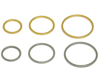 Steel Circle Rings, Stainless Steel 201, Circle Connector, Stainless ...