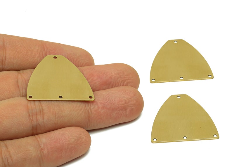 Trapezoid Laser Cut Connectors, Stamping Blank Connector, Handmade ...