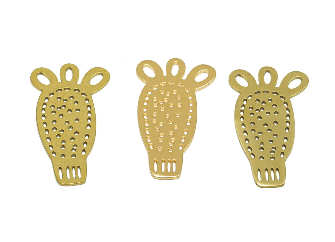 Cactus Laser Cut Connector, Abstract Desert Plant Connector, Handmade ...