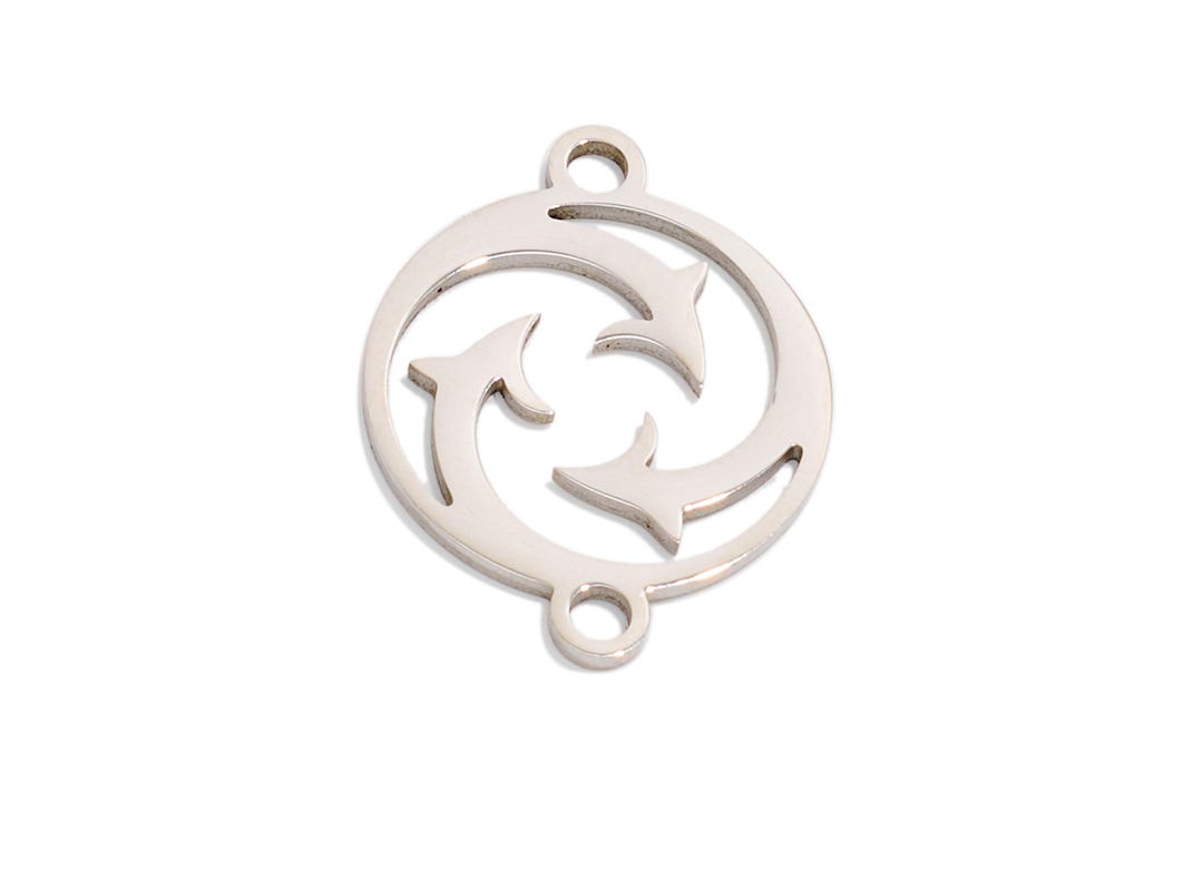 Steel Arrow Connectors, Arrow in Circle Connectors, Stainless Steel ...