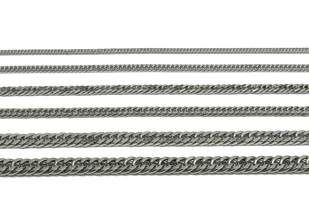 Faceted Curby Chain, Curb Chain, Six Side Link Chain,curb Chains,304 ...