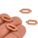 Steel Oval Connectors, 316 Stainless Steel, Enamel Oval Lasercut ...