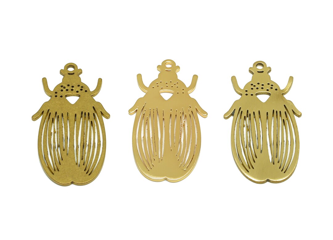 Cockroaches Laser Cut Earring Charms, Abstract Roach Bug Earring ...