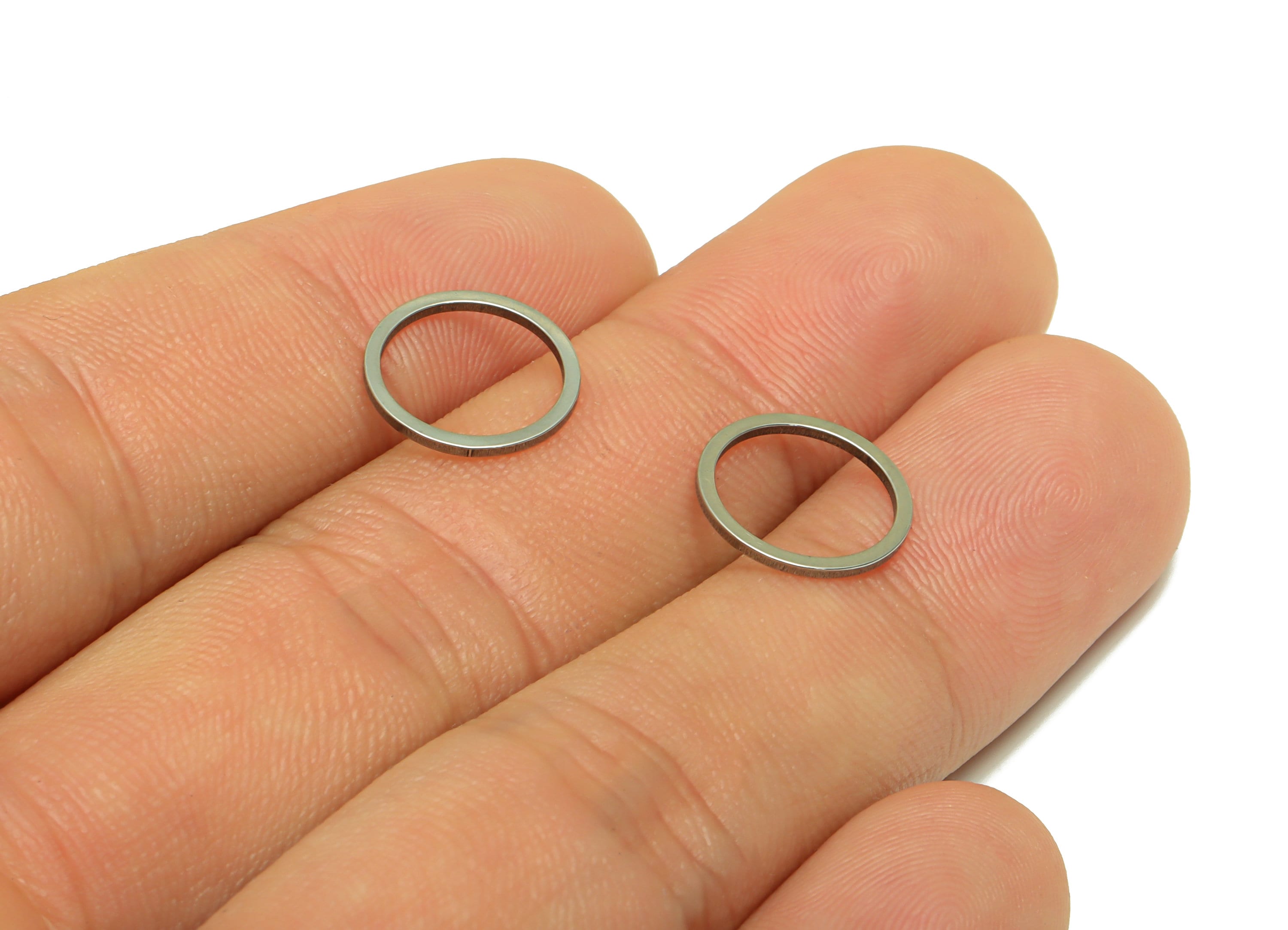 Steel Circle Rings, Stainless Steel 201, Circle Connector, Stainless ...