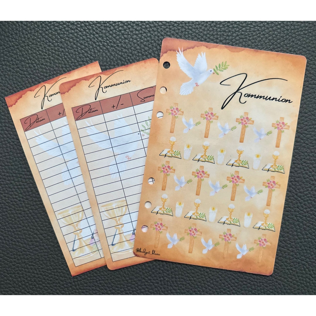 Confirmation Communion Confirmation A6 Binder - Etsy