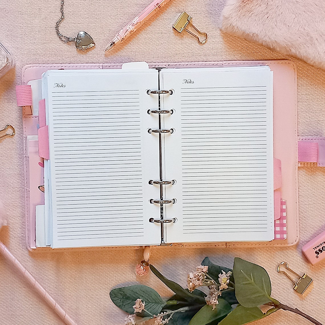 Coquette Binder Planner Printable Inserts A6 and A5 - Etsy