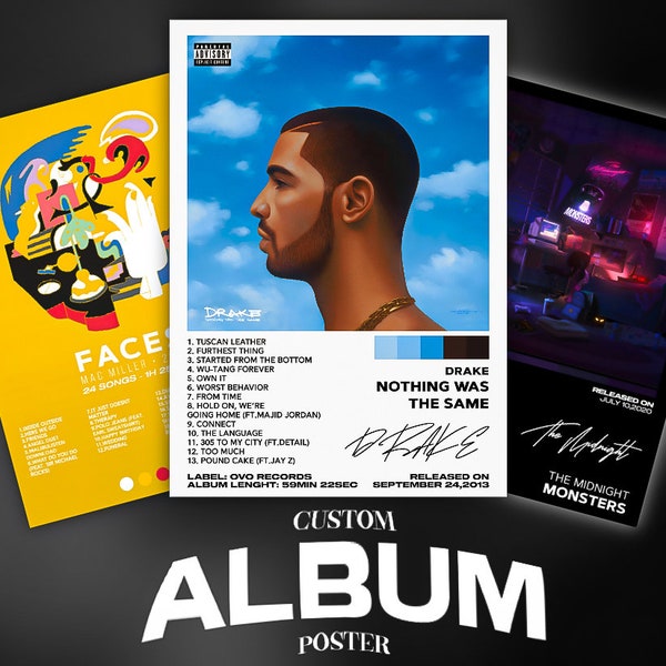 Album Posters - Etsy