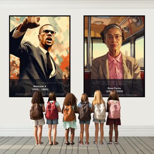 Teacher Art Collection - Activists Series (12s) - History Classroom ...