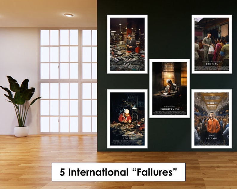 Resilience Posters: Famous Failures Inspiration, Classroom Decor ...