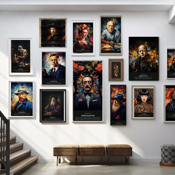 Famous Artists - Etsy