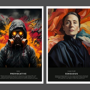 Printables - Famous Artists (all 13) - Classroom Decor, Famous Artists ...