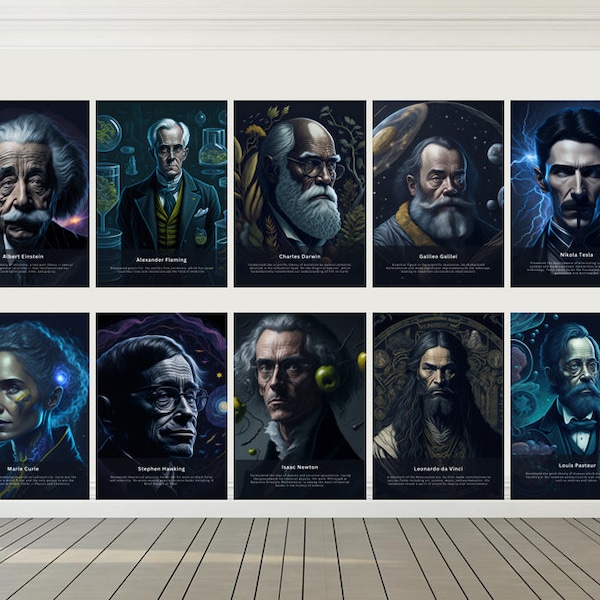 Science Wall Art - Etsy