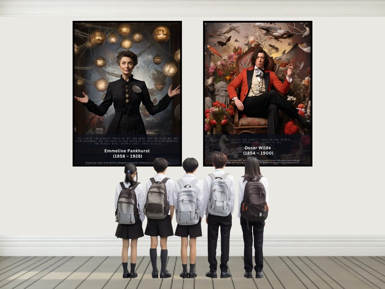 Teacher Art Collection Activists Series 12s History Classroom, History ...