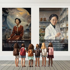 Printables Asian Scientists all 10 Classroom Decor, Science Gallery ...