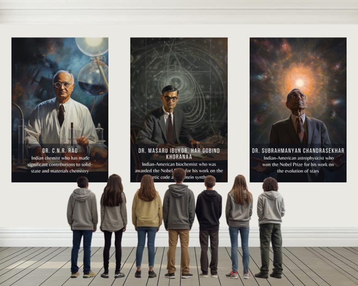 Printables Asian Scientists all 10 Classroom Decor - Etsy