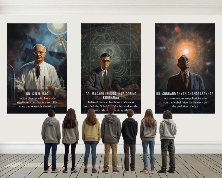 Printables Asian Scientists all 10 Classroom Decor - Etsy