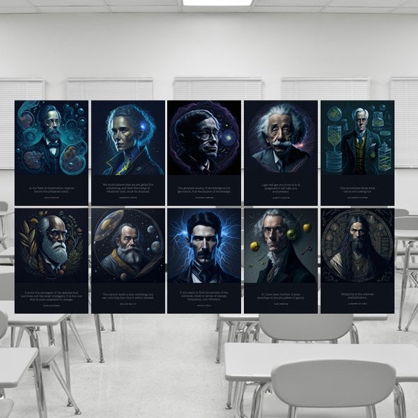 Science Wall Art - Etsy