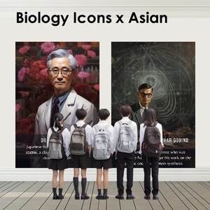 Printable - Biology Icons (17+1) Biology Classroom Decor, Biology ...