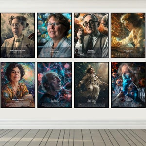 LGBTQ Scientist | Classroom Decor, Science Gallery Wall, Diversity - Etsy