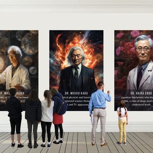 Printables Asian Scientists all 10 Classroom Decor, Science Gallery ...