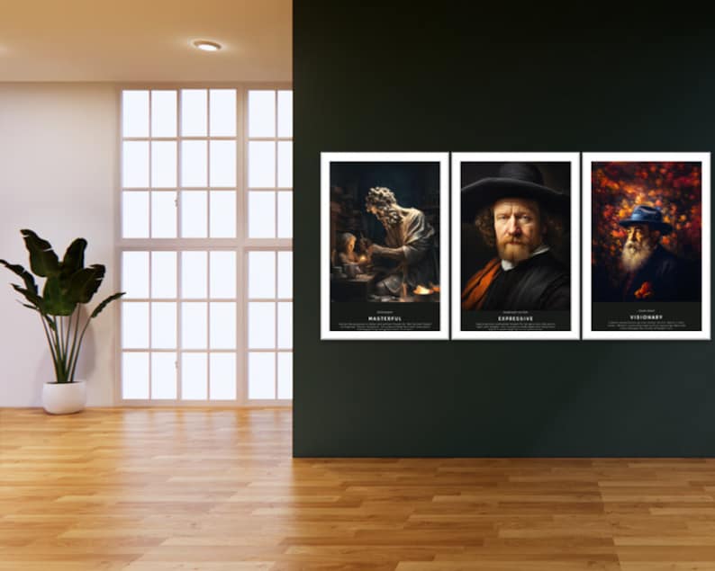 Printables - Famous Artists (all 13) - Classroom Decor, Famous Artists ...