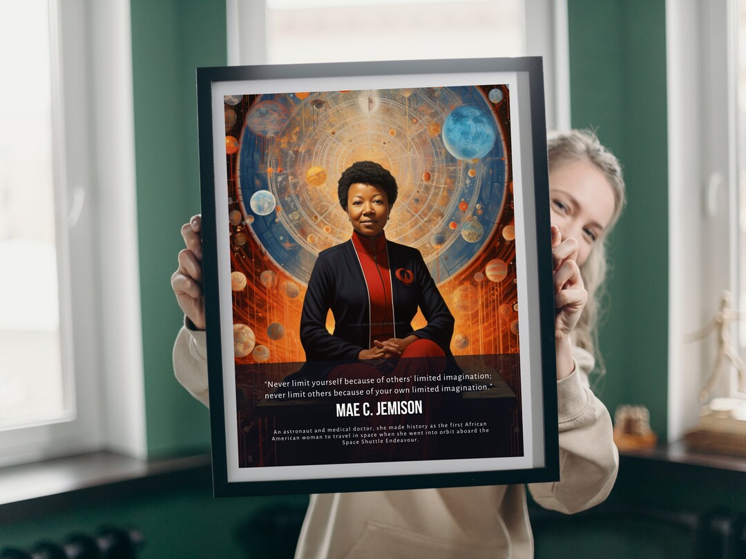 Printables Mae C. Jemison Classroom Decor, Science Gallery Wall ...