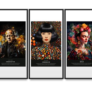 Printables - Famous Artists (all 13) - Classroom Decor, Famous Artists ...