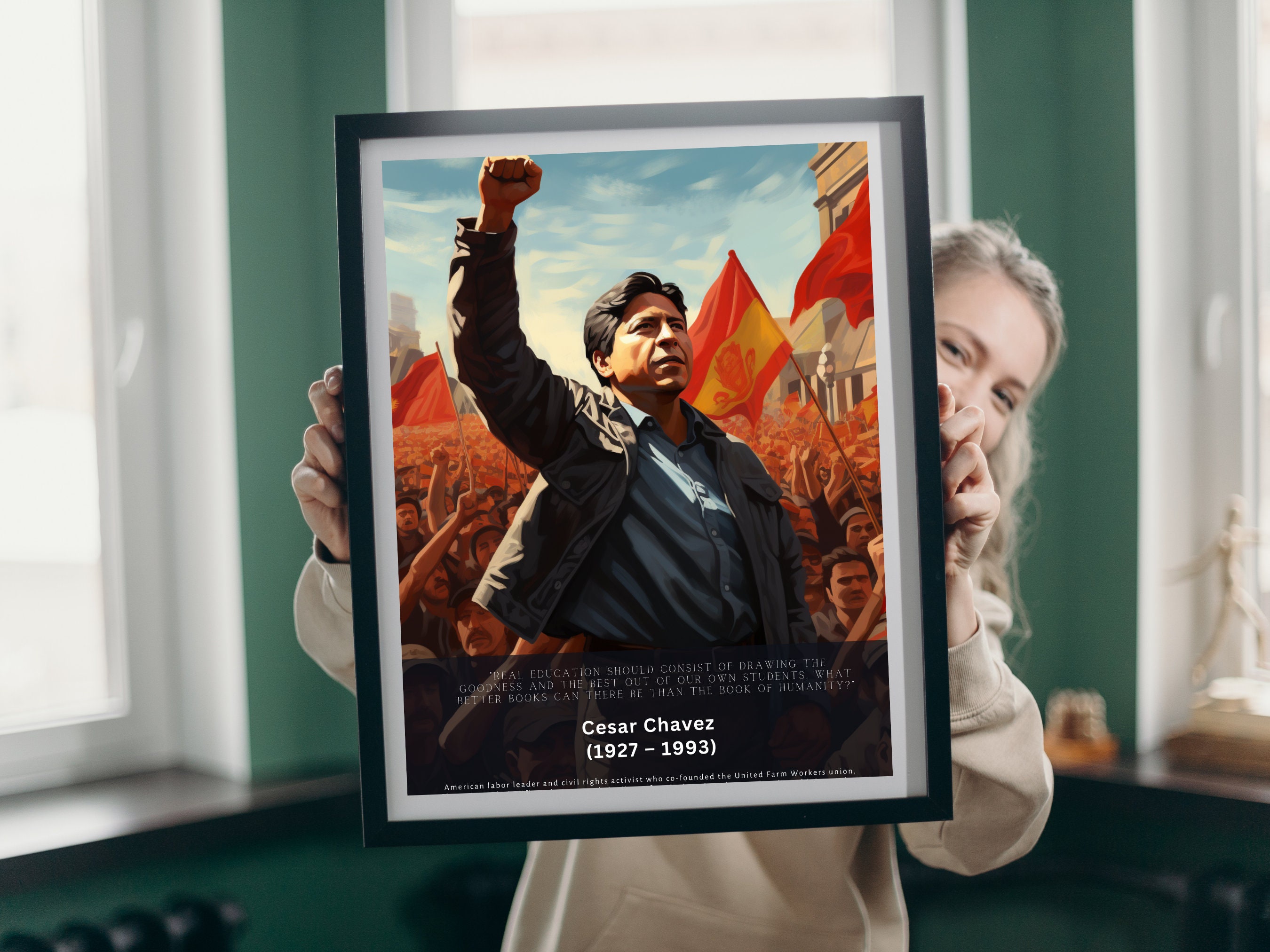 Teacher Art Collection Activists Series 12s History - Etsy