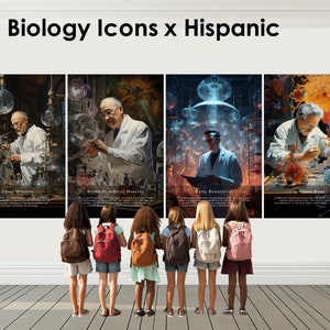 Printable - Biology Icons (17+1) Biology Classroom Decor, Biology ...