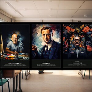 Printables - Famous Artists (all 13) - Classroom Decor, Famous Artists ...