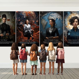 Printables - Hispanic Scientists (15pcs) - Classroom Decor, Science ...