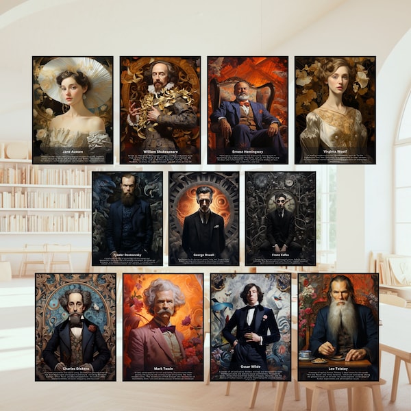 Famous Author Quotes - Etsy