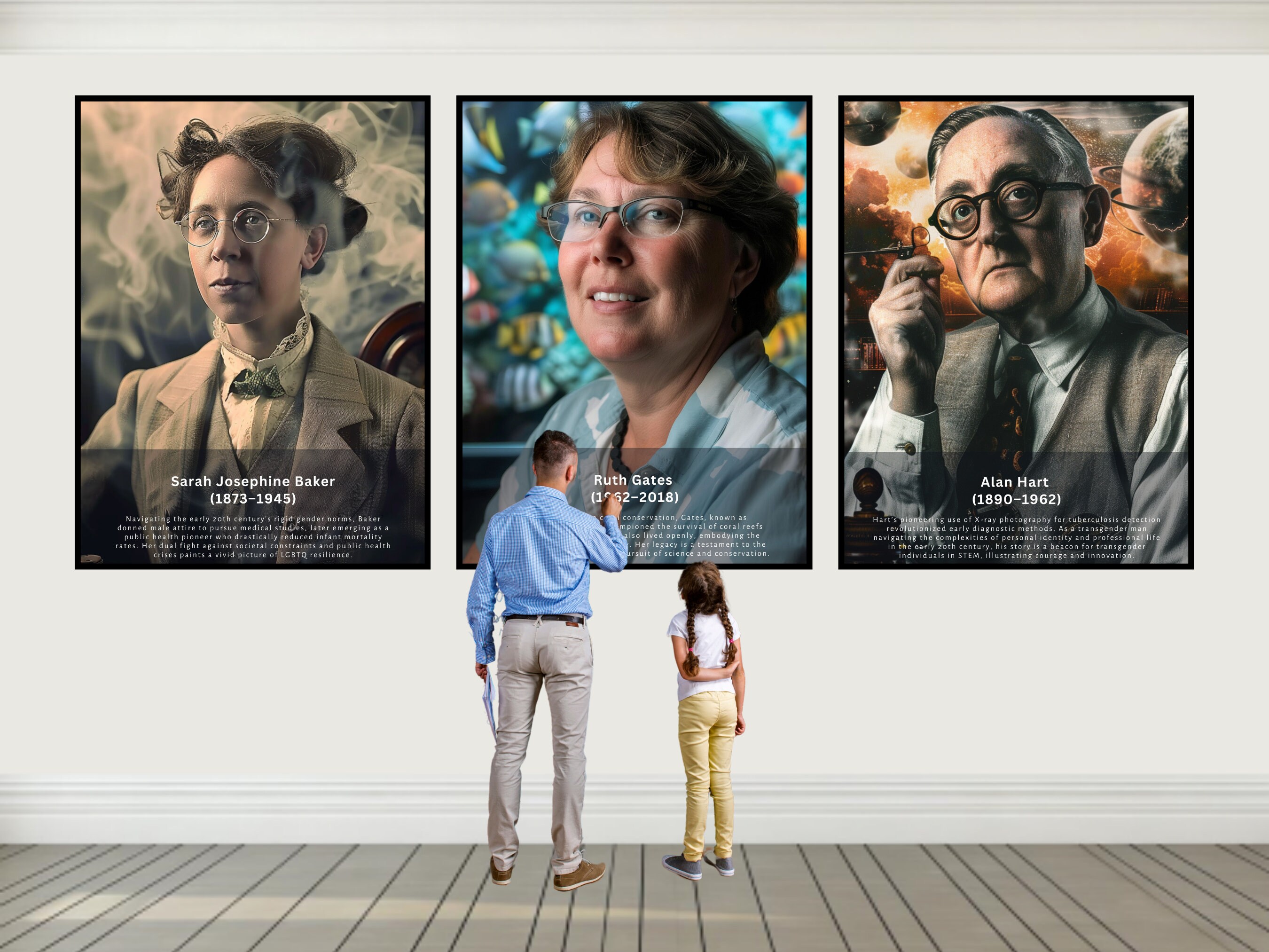 LGBTQ Scientist | Classroom Decor, Science Gallery Wall, Diversity - Etsy
