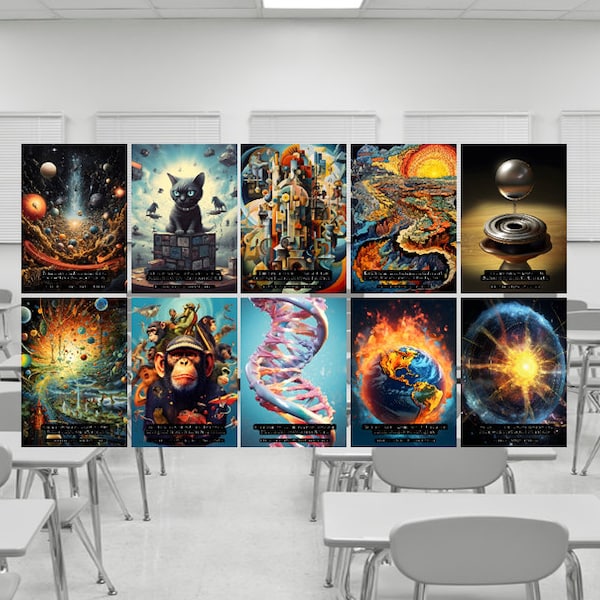 Science Wall Art - Etsy