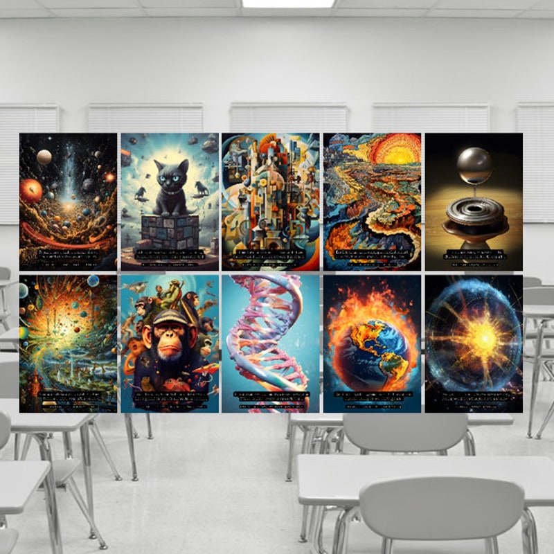 Science Wall Art - Etsy