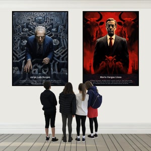 Printables - Famous Hispanic Authors (10pcs) - Classroom Decor, Author ...