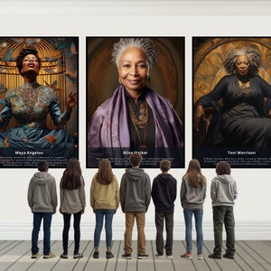 Printables - Famous Black Authors (10pcs) - Classroom Decor, Author ...