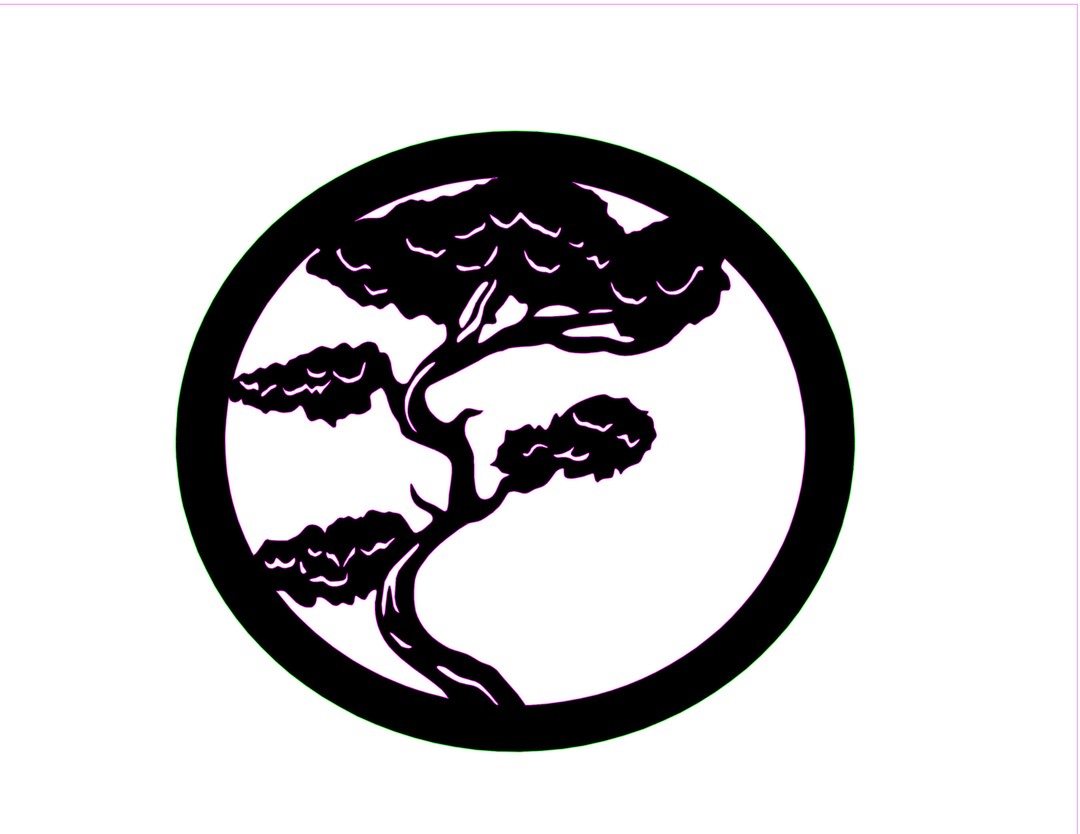Bonsai Tree DXF - Etsy