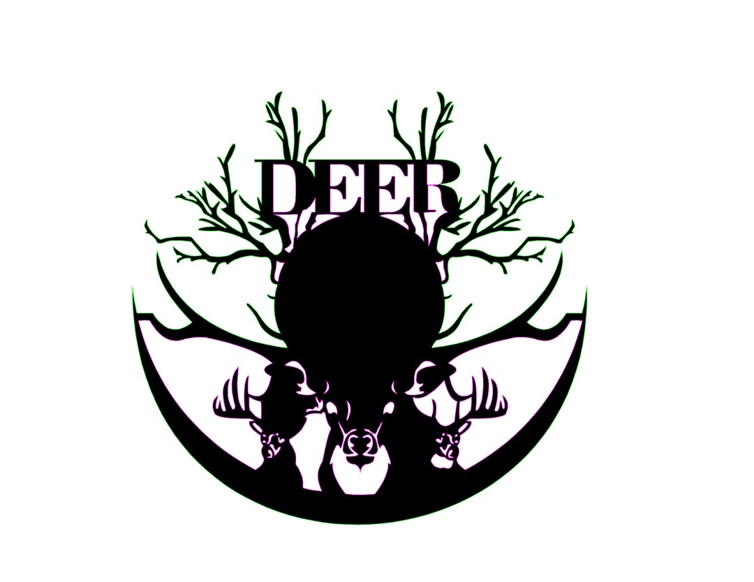 Deer DXF - Etsy