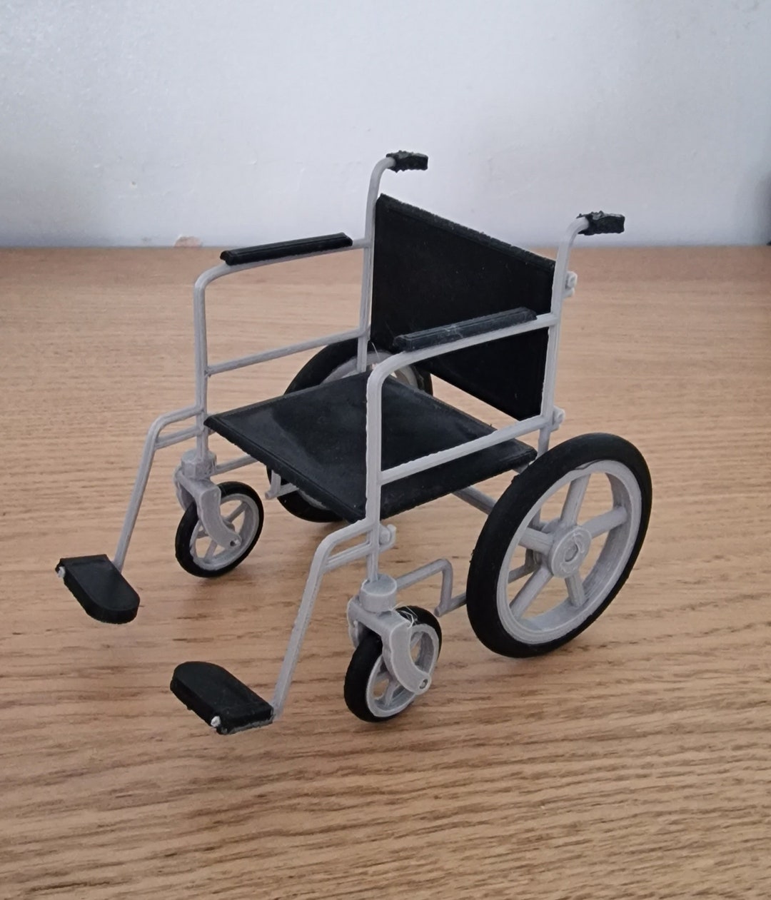 Dollhouse 1/12 Wheelchair With Working Wheels 3D Printed Dollhouse ...