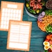 Weekly Meal Planner Printable Digital Planner Inserts Grocery List Menu ...