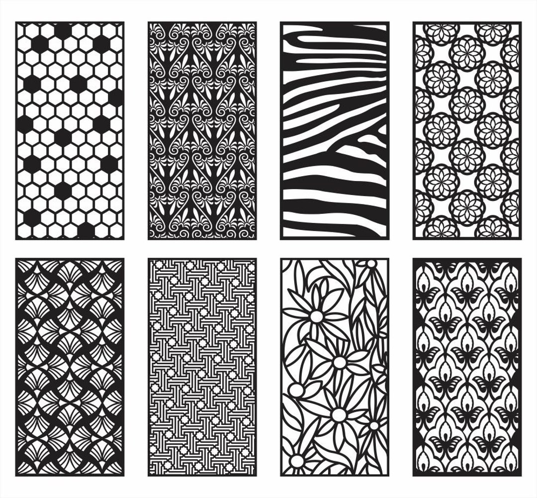 Jali Pack and Railing Design for Home ,wall Craft , Digital Download ...