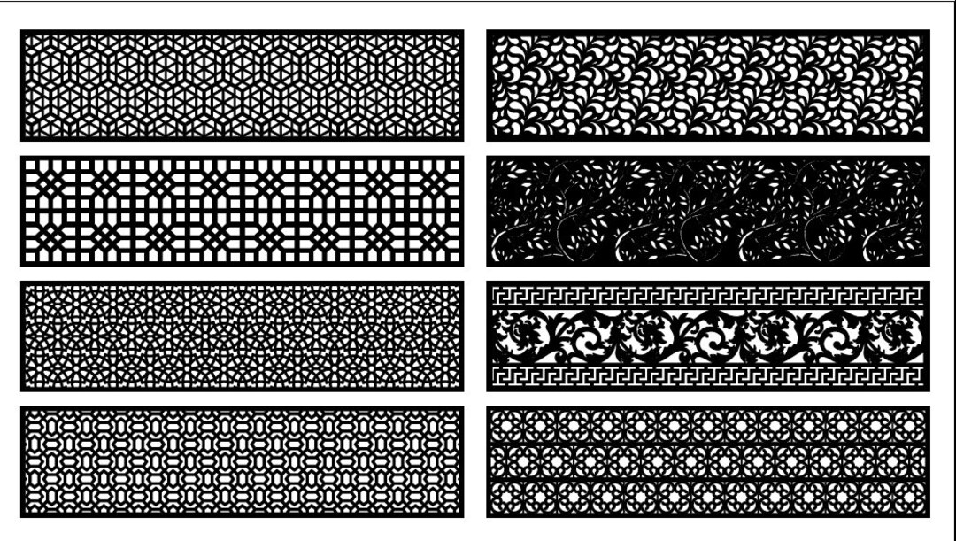 8 MOST BEAUTIFUL Railing Design for Home ,wall Craft , Digital Download ...